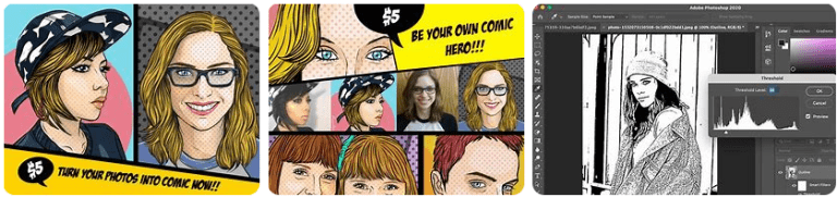 How to turn photos into comic book art