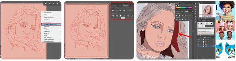 How to Cartoonize A Photo in Illustrator
